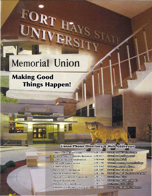"Memorial Union Facilities and Services" by Fort Hays State University