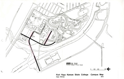 Fort Hays State University Campus Map