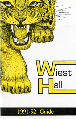 "Wiest Hall Guide 1991-1992" by Fort Hays State University