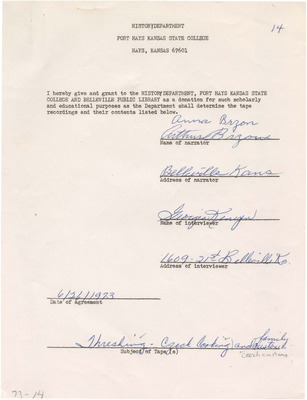 "Interview with Arthur Brzon" by Georgia Kenyon