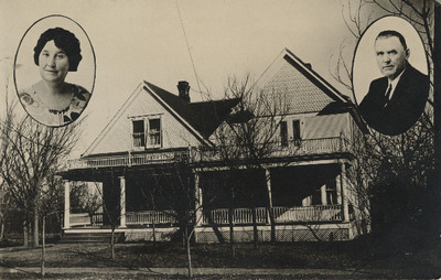 "Postcard: The Esbon Hospital. Esbon, Kansas"